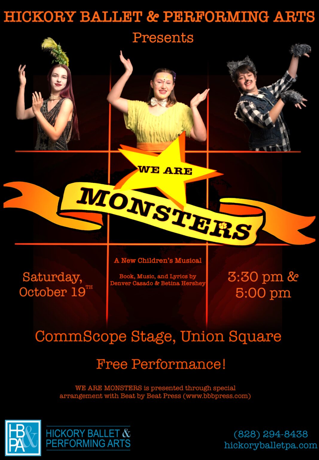 We Are Monsters | Hickory Ballet & Performing Arts