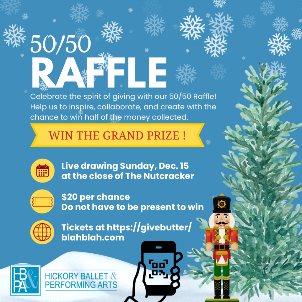 50/50 Raffle! | Hickory Ballet and Performing Arts