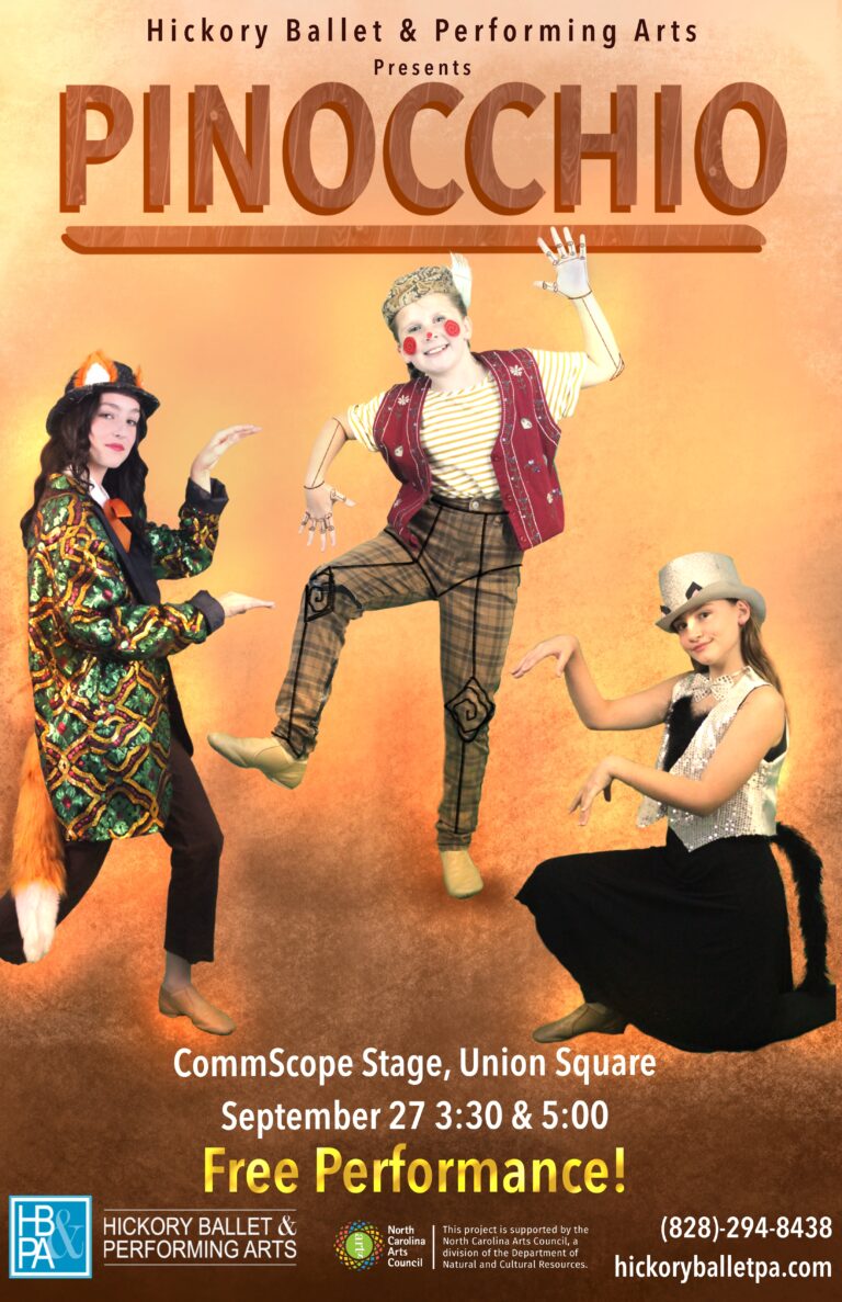 Pinocchio | Hickory Ballet & Performing Arts